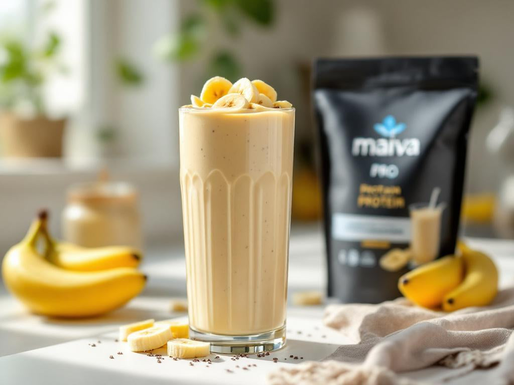 Classic Banana Protein Smoothie – Maiva