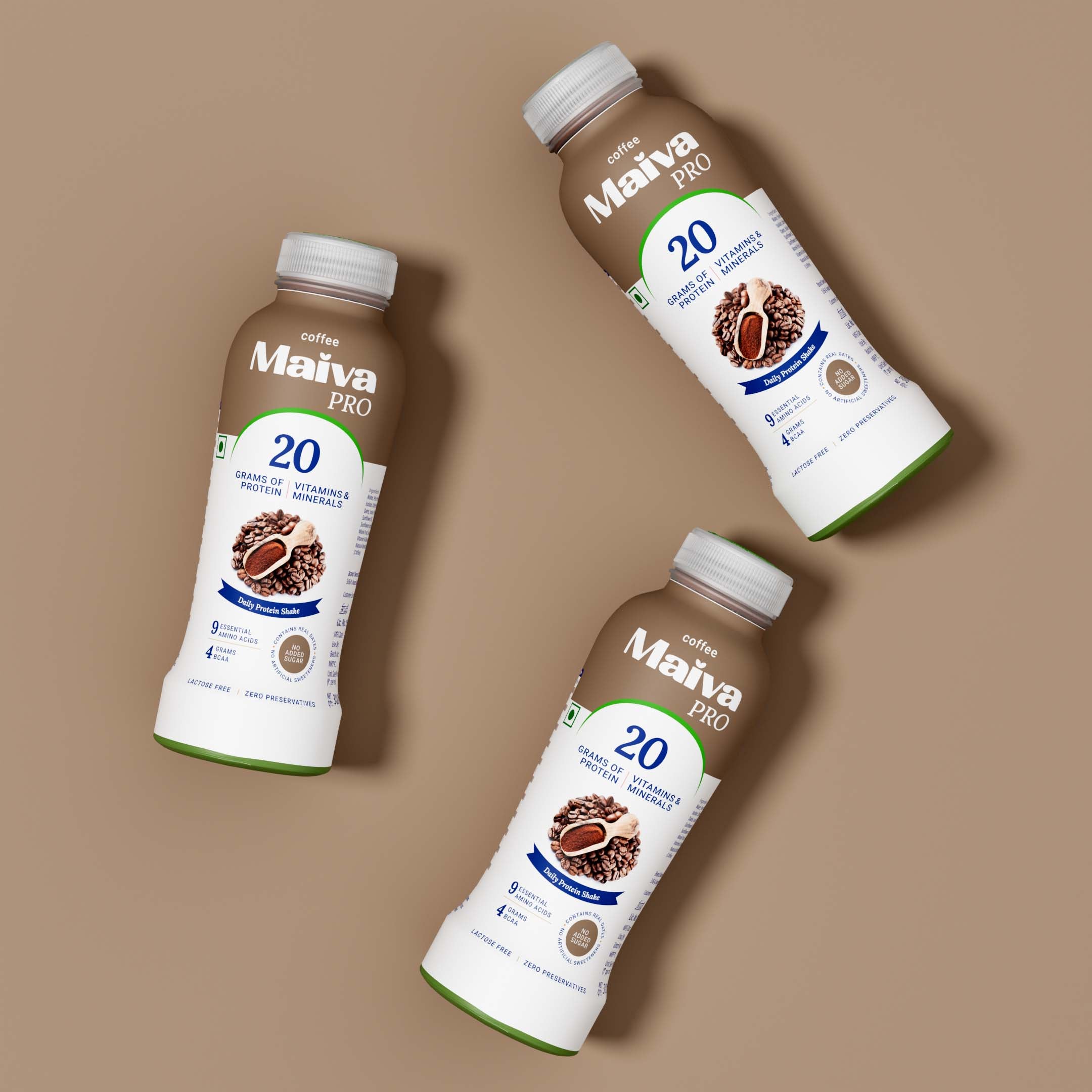 Buy Maiva Pro Coffee Protein Drink – 20 g Plant Protein Shake